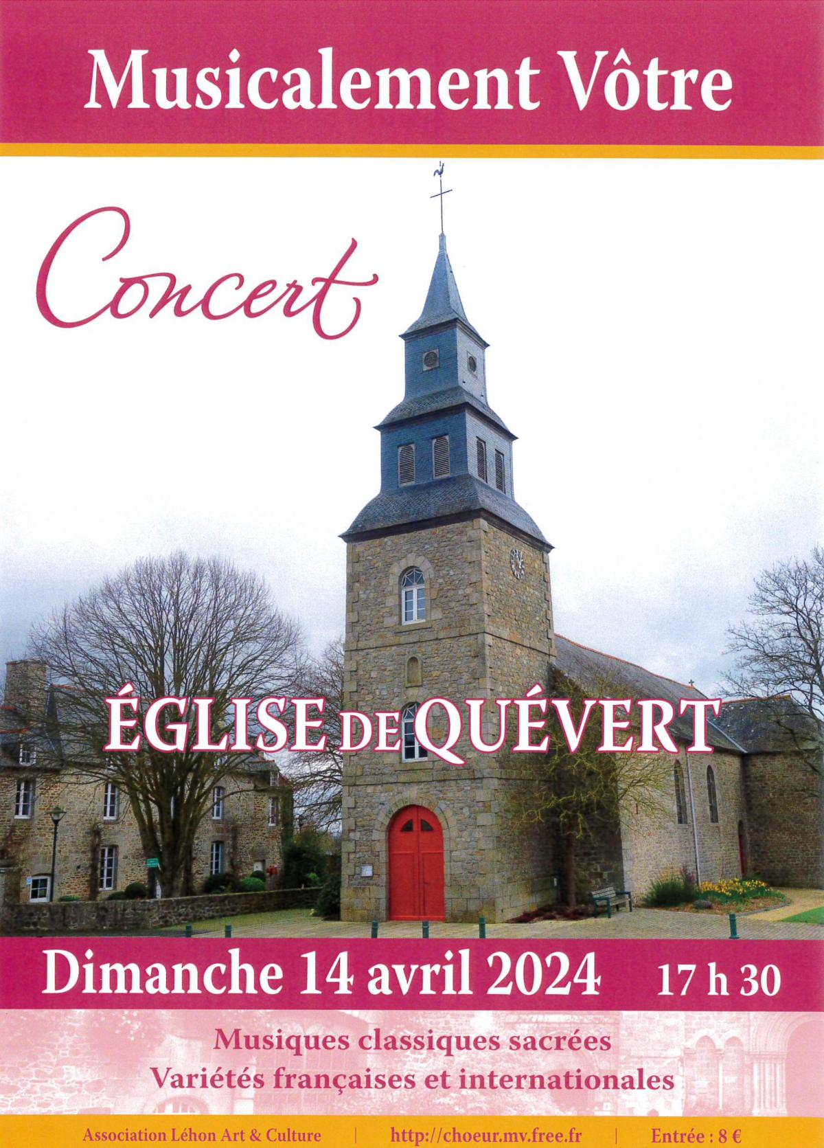 Concert à L'église Saint Laurent